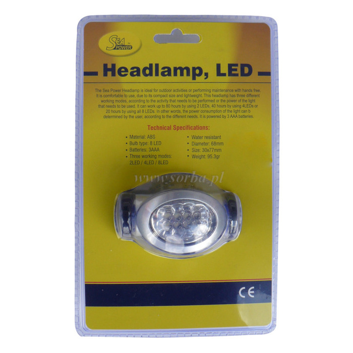 Latarka czołowa LED 31371 - sorba.pl